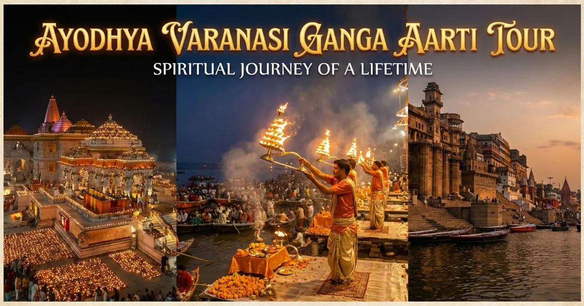 Ayodhya Varanasi Ganga Aarti Tour – Ram Mandir & Kashi Darshan Package ...