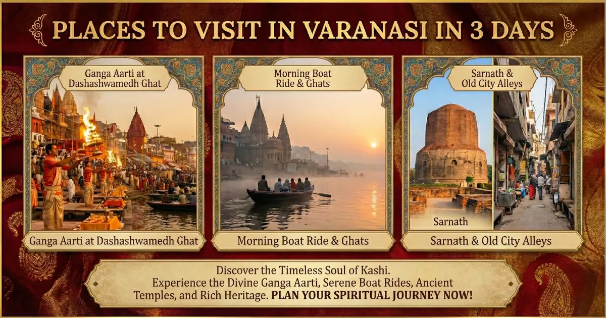 Places to Visit in Varanasi in 3 Days – Complete Travel Guide - Ayodhya ...